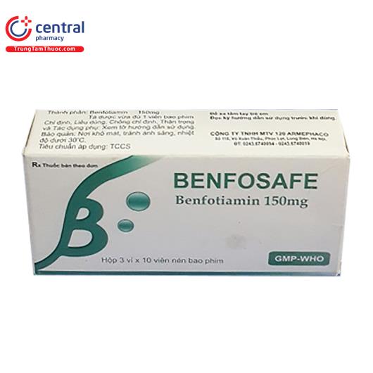 [CHÍNH HÃNG] Thuốc Benfosafe điều trị viêm đa dây thần kinh