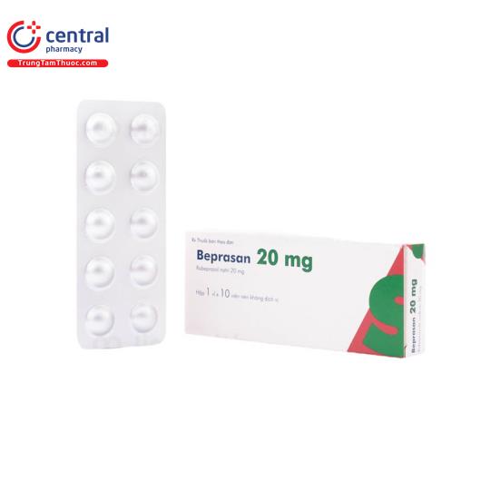 [CHÍNH HÃNG] Thuốc Beprasan 20mg làm lành vết loét dạ dày tá tràng