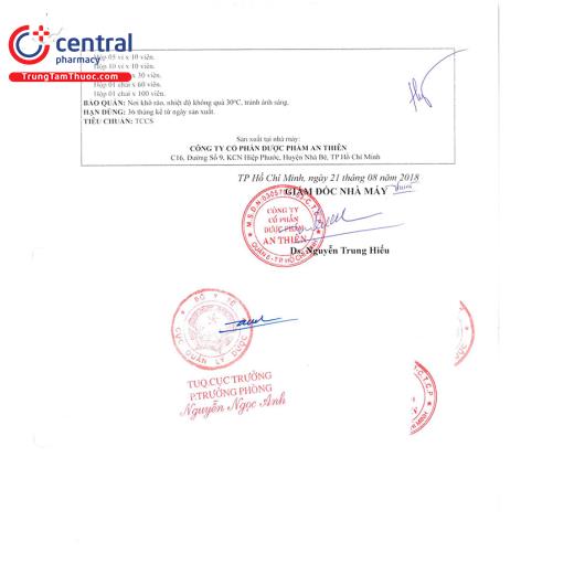 [CHÍNH HÃNG] Thuốc Betahistin 24 A.T giảm nhanh chóng mặt và buồn nôn