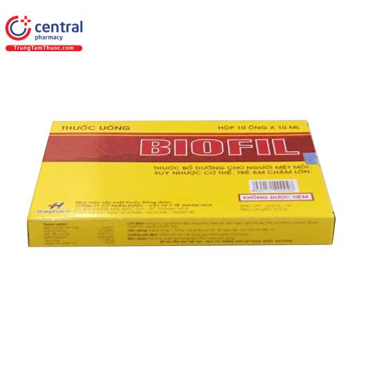 Thuốc Biofil kích thích ngon miệng, nâng cao thể trạng