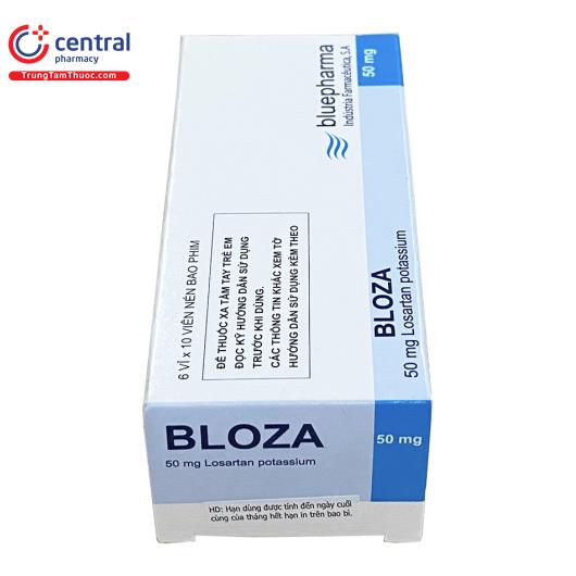 [CHÍNH HÃNG] Thuốc Bloza 50mg giúp điều trị huyết áp hiệu quả
