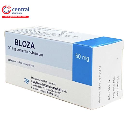 [CHÍNH HÃNG] Thuốc Bloza 50mg giúp điều trị huyết áp hiệu quả