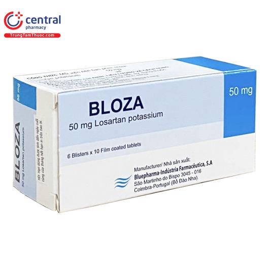 [CHÍNH HÃNG] Thuốc Bloza 50mg giúp điều trị huyết áp hiệu quả