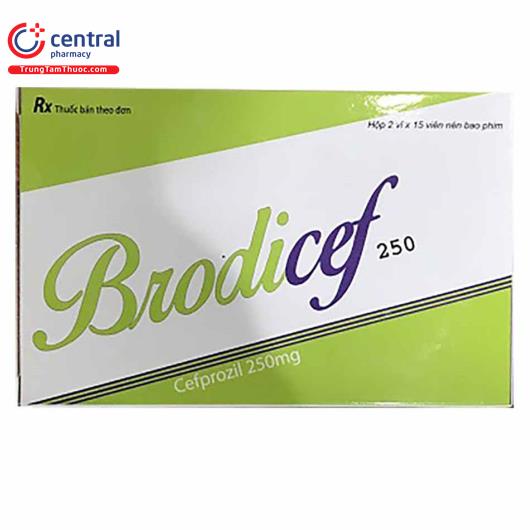 [CHÍNH HÃNG]Thuốc Brodicef 250mg - Đánh bay vi khuẩn hô hấp