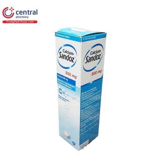 [CHÍNH HÃNG] Thuốc Calcium Sandoz 500mg - Thuốc bổ sung Calci