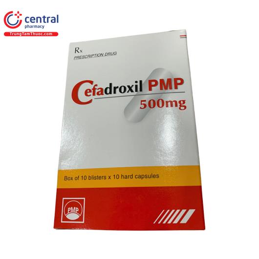 [CHÍNH HÃNG] Thuốc Cefadroxil PMP 500mg điều trị nhiễm khuẩn hiệu quả