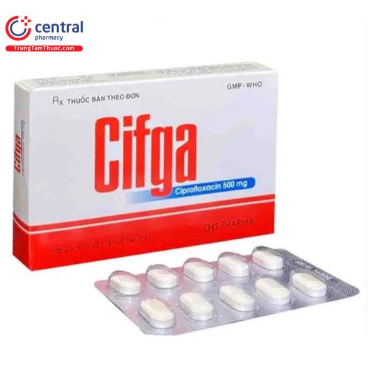 [CHÍNH HÃNG] Thuốc Cifga - tác dụng, liều dùng và giá