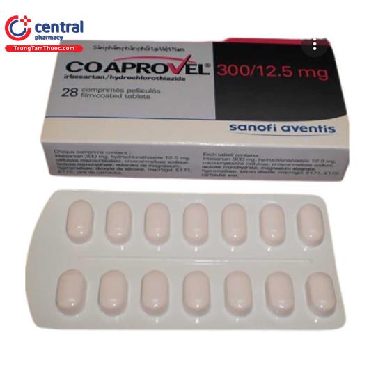 [CHÍNH HÃNG] Thuốc CoAprovel 300/12.5mg điều trị tăng huyết áp
