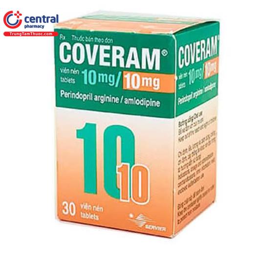 Thuốc Coveram 10mg/10mg - Thuốc điều trị cao huyết áp hiệu quả