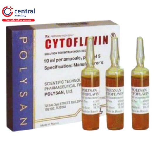 [CHÍNH HÃNG] Thuốc Cytoflavin 10ml điều trị rối loạn tuần hoàn não