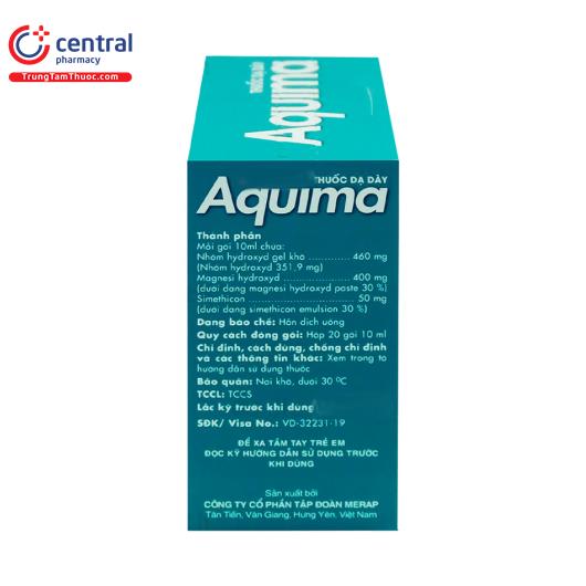 [CHÍNH HÃNG] Thuốc Dạ Dày Aquima điều trị ợ hơi, khó tiêu hiệu quả