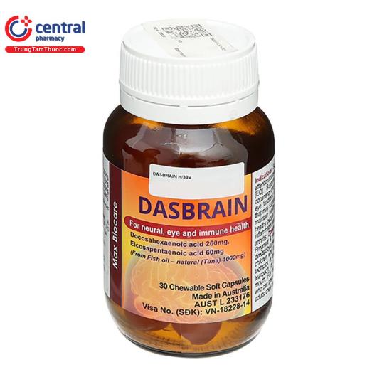 Thuốc Dasbrain - Tăng cường hoạt động não bộ hiệu quả