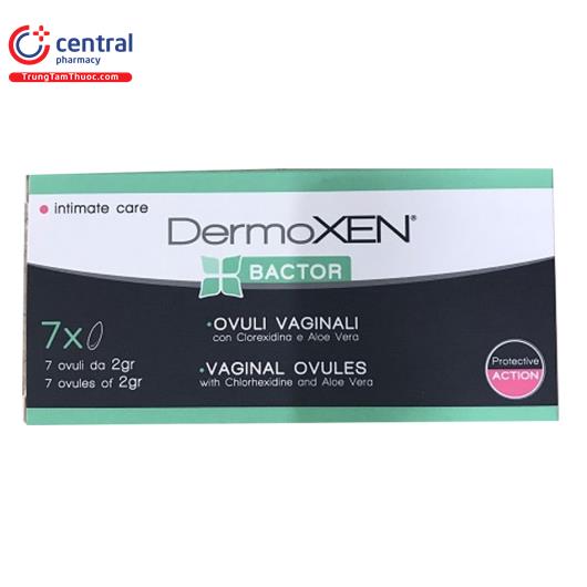 [CHÍNH HÃNG] Thuốc Dermoxen Bactor điều trị nhiễm khuẩn âm đạo