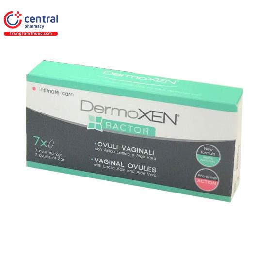 [CHÍNH HÃNG] Thuốc Dermoxen Bactor điều trị nhiễm khuẩn âm đạo
