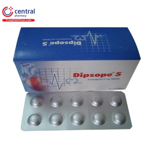 [CHÍNH HÃNG] Thuốc Dipsope 5 điều trị tăng huyết áp vô căn hiệu quả