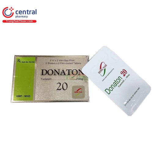 [CHÍNH HÃNG] Thuốc Donaton 20mg điều trị rối loạn cương dương