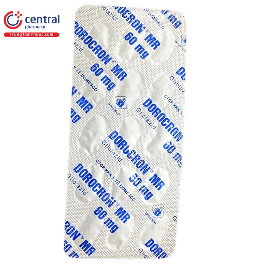 [CHÍNH HÃNG] Thuốc Dorocron MR 60mg - Thuốc cho bệnh tiểu đường