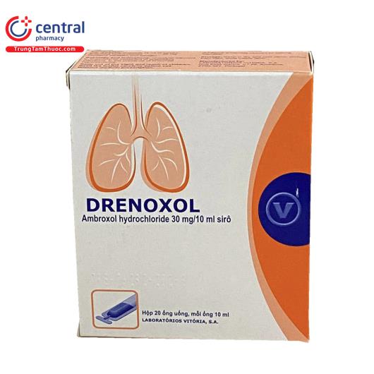 Thuốc Drenoxol 30mg/10ml - Thuốc điều trị viêm phế quản, hen phế quản