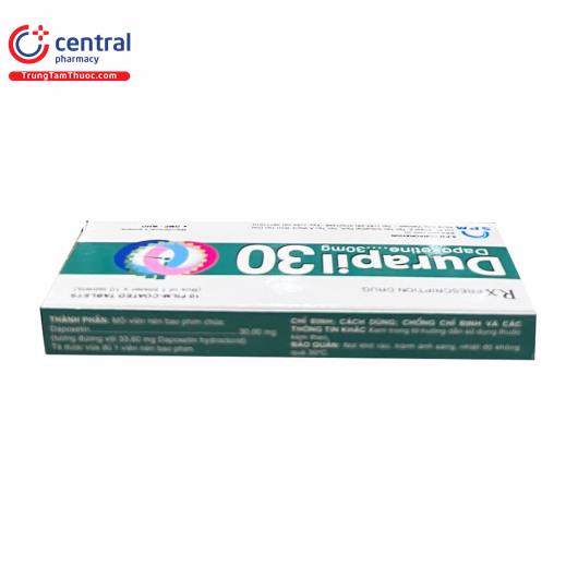 [CHÍNH HÃNG] Thuốc Durapil 30 điều trị xuất tinh sớm