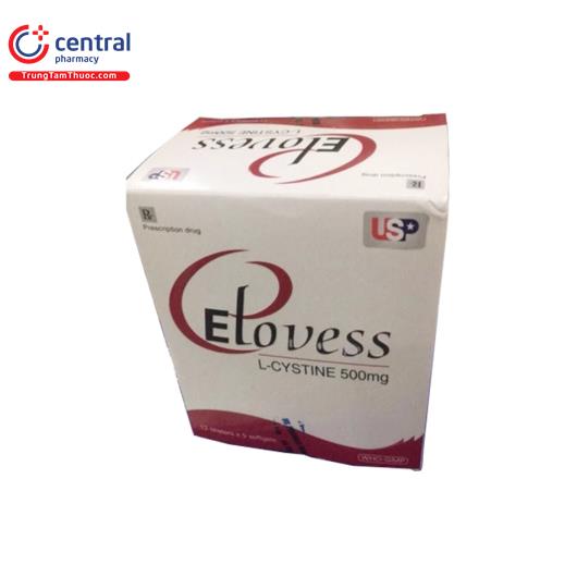 [CHÍNH HÃNG] Thuốc Elovess 500mg điều trị tổn thương mô sừng hóa