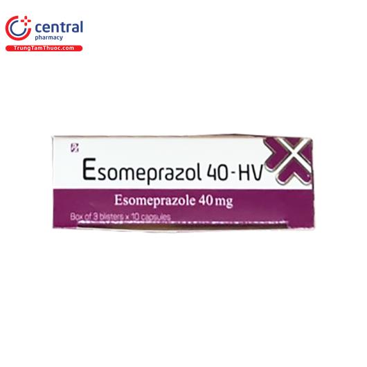 [CHÍNH HÃNG] Thuốc Esomeprazol 40-HV điều trị viêm loét dạ dày
