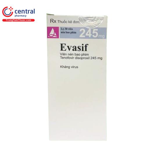 [CHÍNH HÃNG] Thuốc Evasif 245mg điều trị viêm gan B và HIV