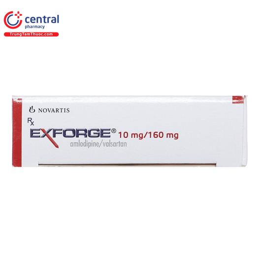 Thuốc Exforge 10mg/160mg giúp ổn định huyết áp hiệu quả