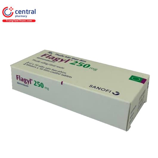 Thuốc Flagyl 250mg (Metronidazole 250mg): tác dụng, chỉ định, giá bán