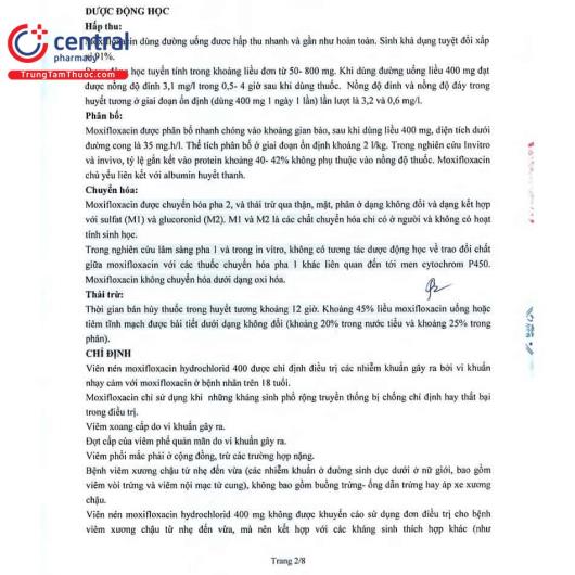 [CHÍNH HÃNG] Thuốc Floxsafe 400 điều trị nhiễm khuẩn của Ấn Độ