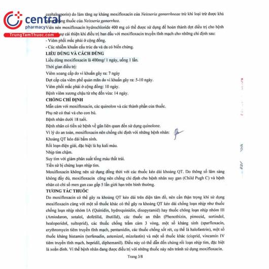 [CHÍNH HÃNG] Thuốc Floxsafe 400 điều trị nhiễm khuẩn của Ấn Độ