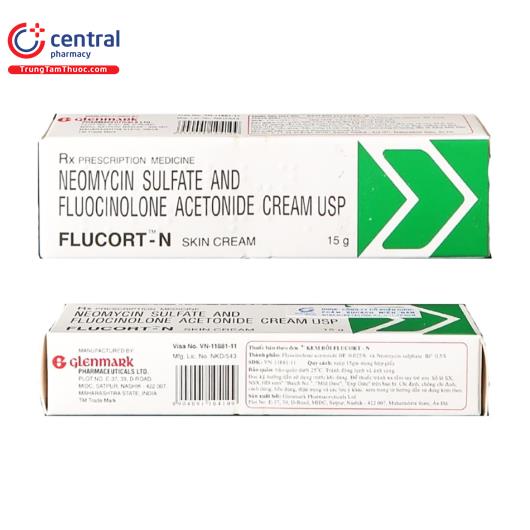 [CHÍNH HÃNG] Thuốc Flucort-N điều trị viêm da, chàm, vảy nến hiệu quả