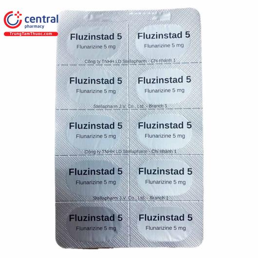 Thuốc Fluzinstad 5mg Stella phòng ngừa và điều trị đau nửa đầu