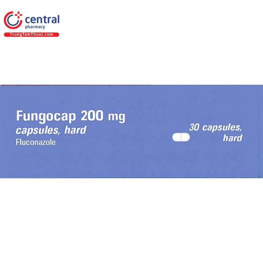 [CHÍNH HÃNG] Thuốc Fungocap 200mg capsules, hard điều trị nấm âm đạo