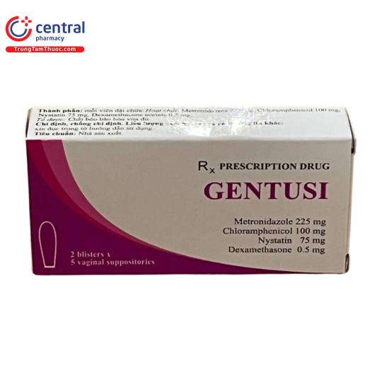 [CHÍNH HÃNG] Thuốc Gentusi điều trị viêm nhiễm đường âm đạo