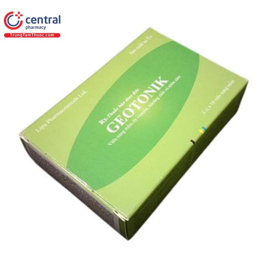 [CHÍNH HÃNG] Thuốc Geotonik giúp bổ sung vitamin và khoáng chất