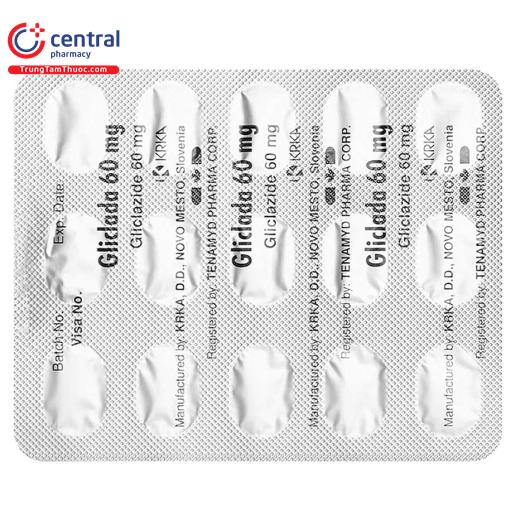 [CHÍNH HÃNG] Thuốc Gliclada 60mg điều trị tiểu đường typ II