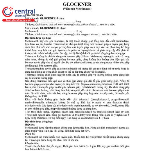 [CHÍNH HÃNG] Thuốc Glockner-5 điều trị chứng cường giáp hiệu quả