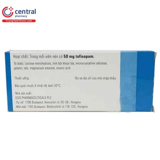 [CHÍNH HÃNG] Thuốc Grandaxin 50mg - Điều trị chứng lo âu, lãnh cảm