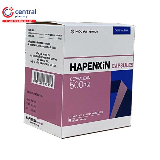 Thuốc Hapenxin Capsules 500mg: công dụng, chỉ định, giá bán