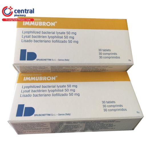 [CHÍNH HÃNG] Thuốc Immubron - Phòng và tiêu diệt vi khuẩn hô hấp