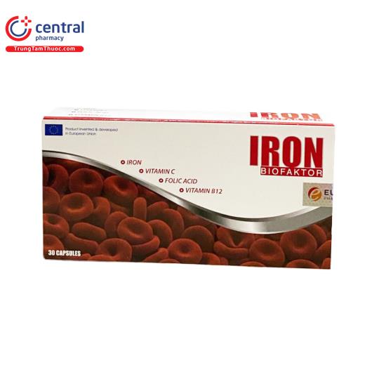 Thuốc sắt Iron Biofaktor hỗ trợ điều trị thiếu máu thiếu sắt
