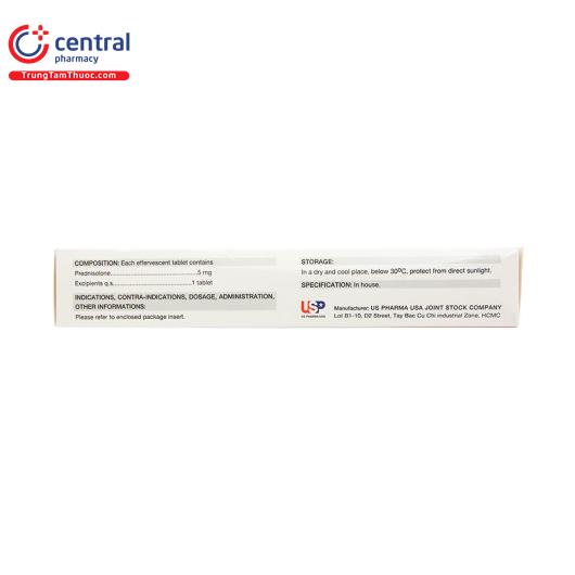 [CHÍNH HÃNG] Thuốc Kidpredni 5mg - Thuốc kháng viêm, chống dị ứng