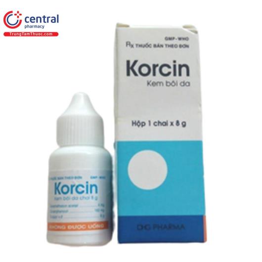 [CHÍNH HÃNG] Thuốc Korcin điều trị viêm da, eczema, nhiễm khuẩn