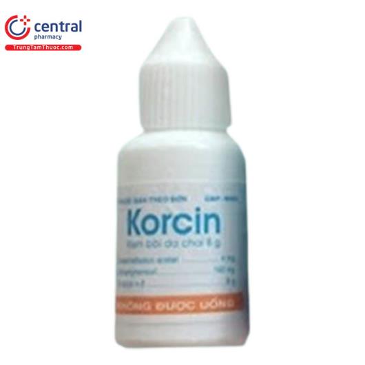 [CHÍNH HÃNG] Thuốc Korcin điều trị viêm da, eczema, nhiễm khuẩn