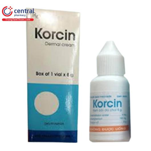 [CHÍNH HÃNG] Thuốc Korcin điều trị viêm da, eczema, nhiễm khuẩn