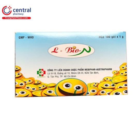 [CHÍNH HÃNG] Thuốc L-Bio-N (Hộp 100 gói) - Thuốc điều trị tiêu chảy