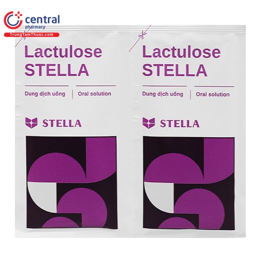 Thuốc Lactulose Stella giảm tình trạng táo bón và bệnh não gan
