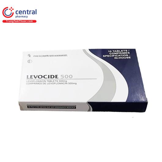 [CHÍNH HÃNG] Thuốc Levocide 500 - Kháng sinh phổ rộng diệt khuẩn mạnh