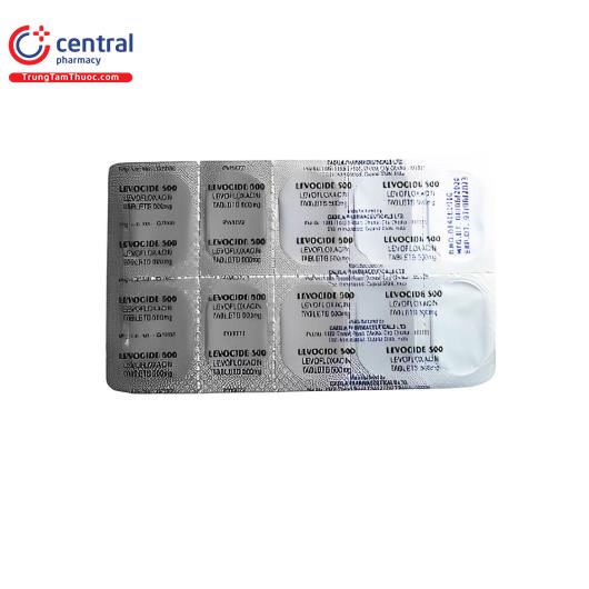 [CHÍNH HÃNG] Thuốc Levocide 500 - Kháng sinh phổ rộng diệt khuẩn mạnh