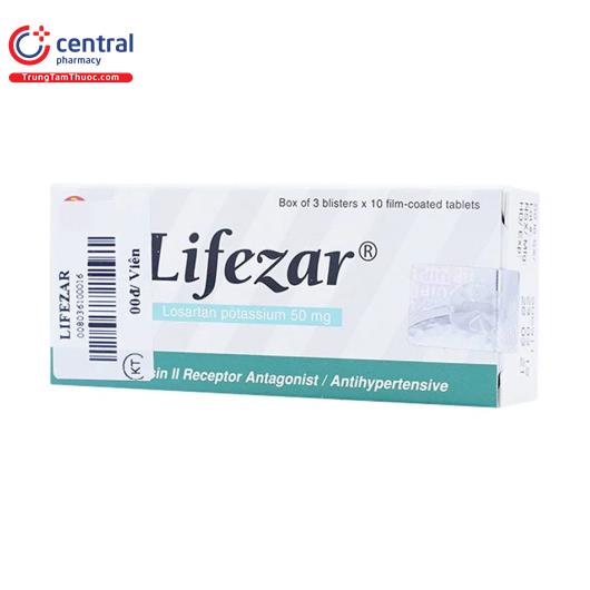Thuốc Lifezar 50mg - Thuốc điều trị tăng huyết áp